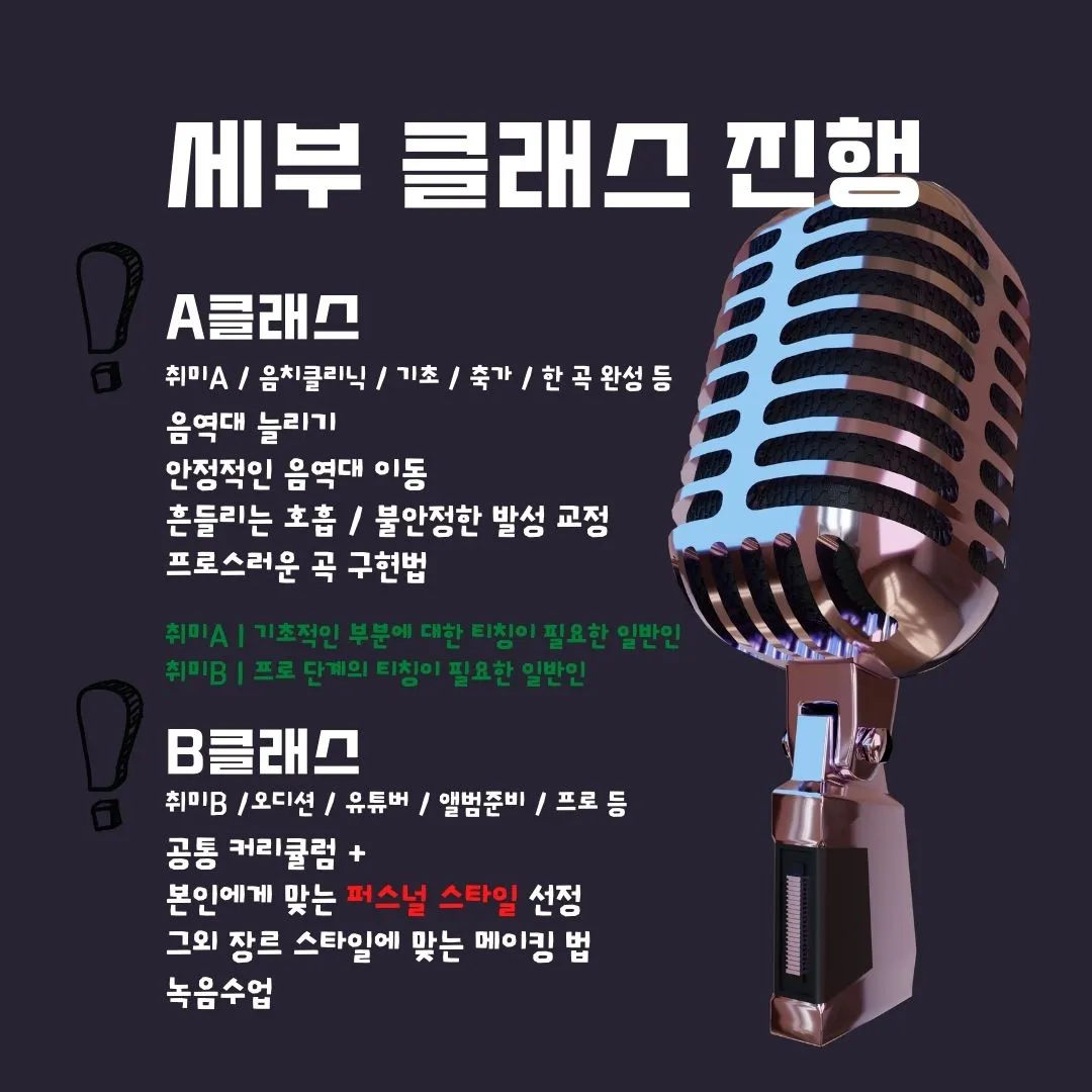 나만을 위한 보컬레슨 맞춤형 발성법 스타일메이킹 진리뮤직스튜디오jlms 숨고 숨은고수