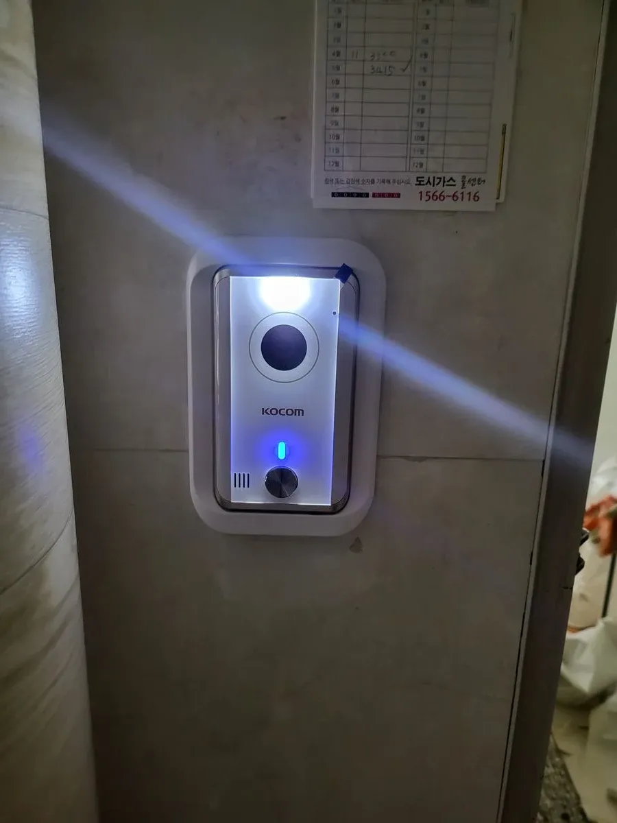 의정부 호원동성호아파트 비디오폰교체 KCV-R431E / 도어마켓 - 숨고, 숨은고수