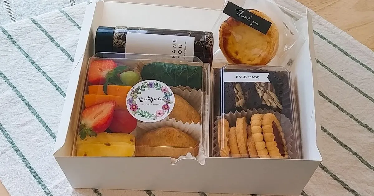 행사에 따른 맞춤 수제도시락 박스케이터링 배송까지 그레이스키친 숨고 숨은고수