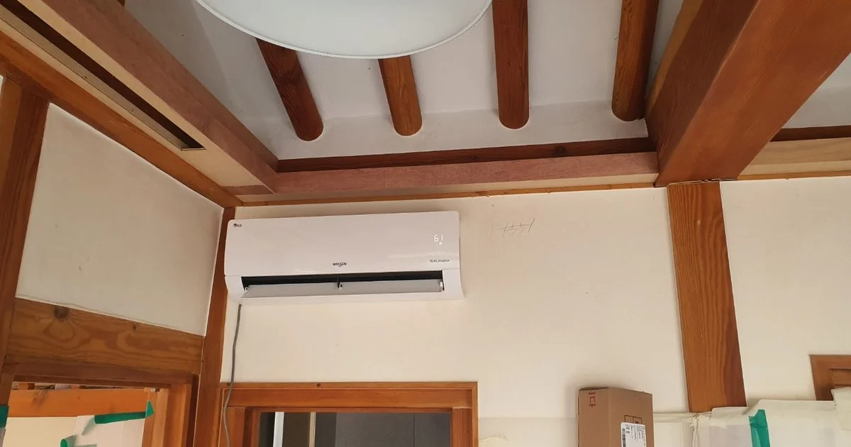설치가 까다로운 한옥설치 에어컨명장들 No1 하이엔드 설치 ㅁ서울경기ㅁ 숨고 숨은고수