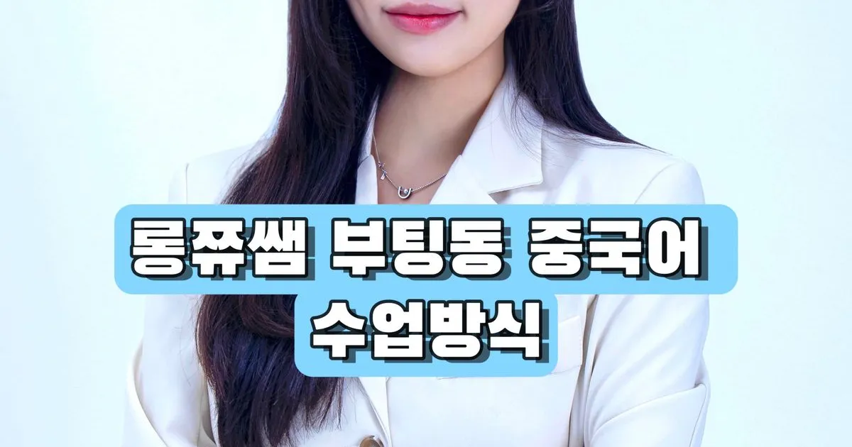 강사 소개서 롱쮸사부 숨고 숨은고수