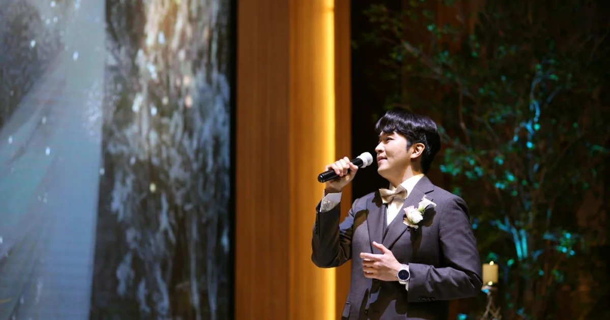 순천 더헤윰 웨딩홀 축가 사진 및 연주 사진 이창성 숨고 숨은고수