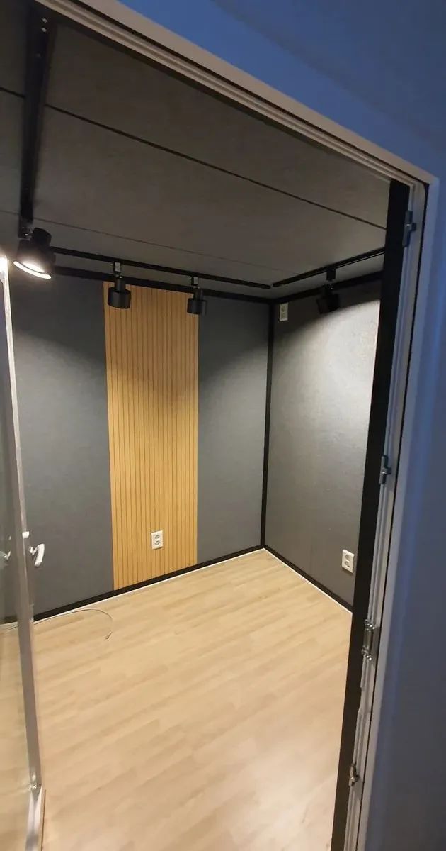 믹싱작업 및 개인방송 싱글부스 소리를담다 방음전문업체 숨고 숨은고수
