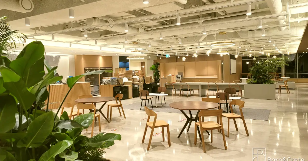 신한카드본사 빈티지에폭시 세라믹코팅 시공 본앤크리트빈티지바닥에폭시 숨고 숨은고수