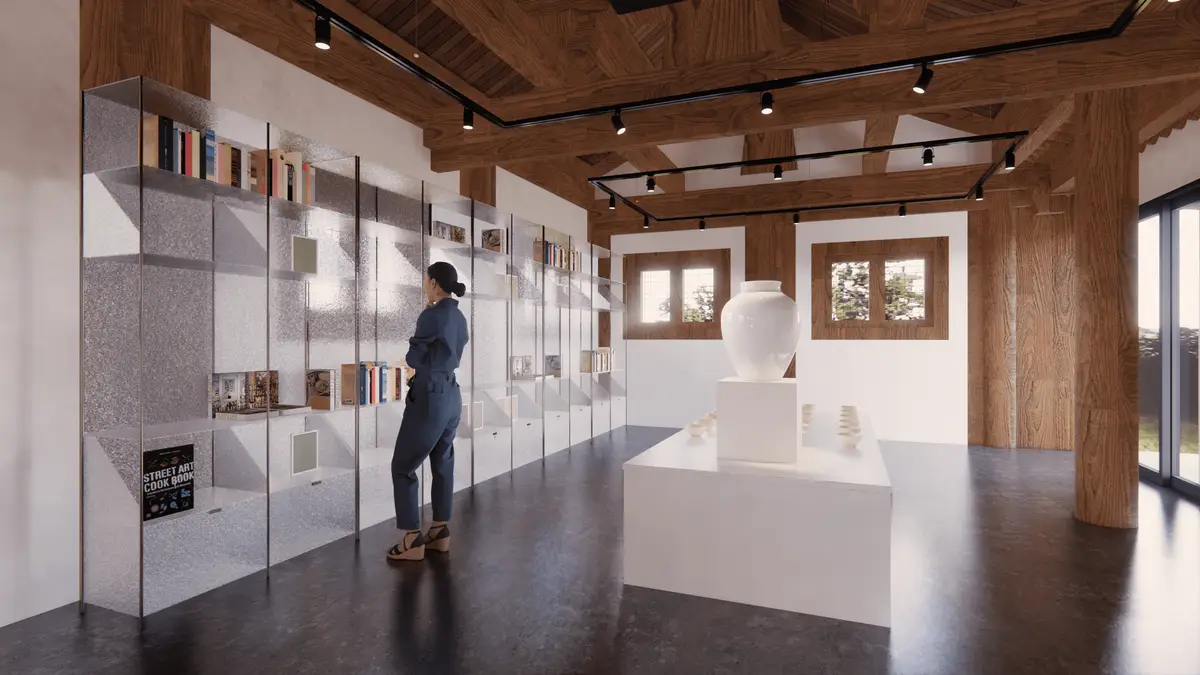 한옥 카페 인테리어 투시도 작업 Id Interior Design 숨고 숨은고수