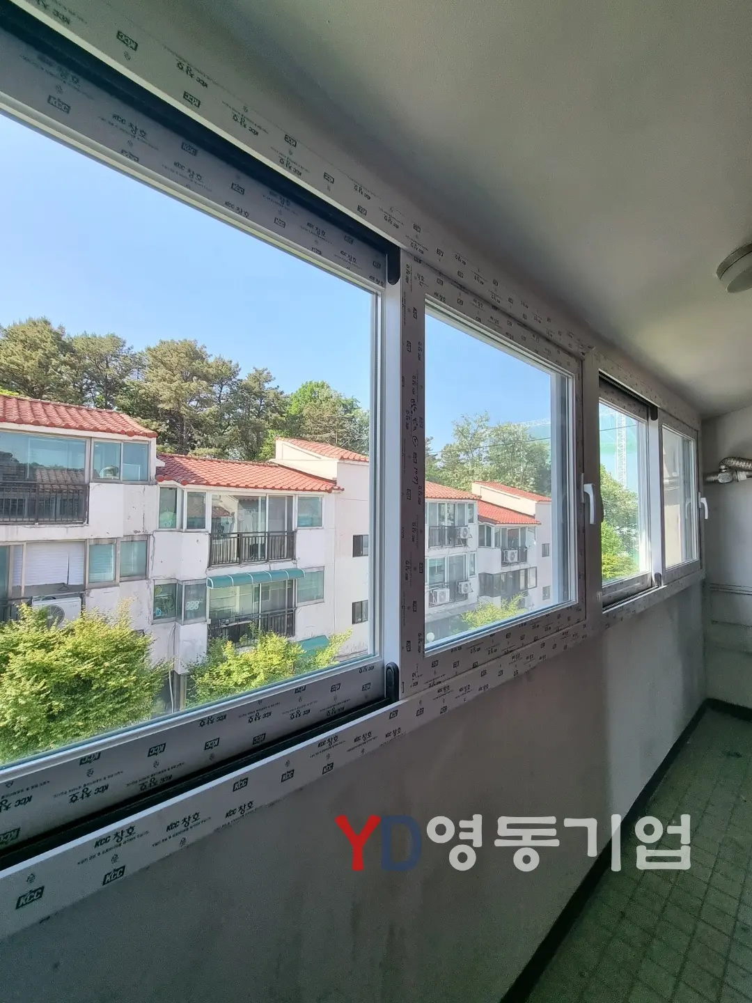 오류동 동부그린 18평 3층 샷시교체 영동기업 샷시전문업체 숨고 숨은고수