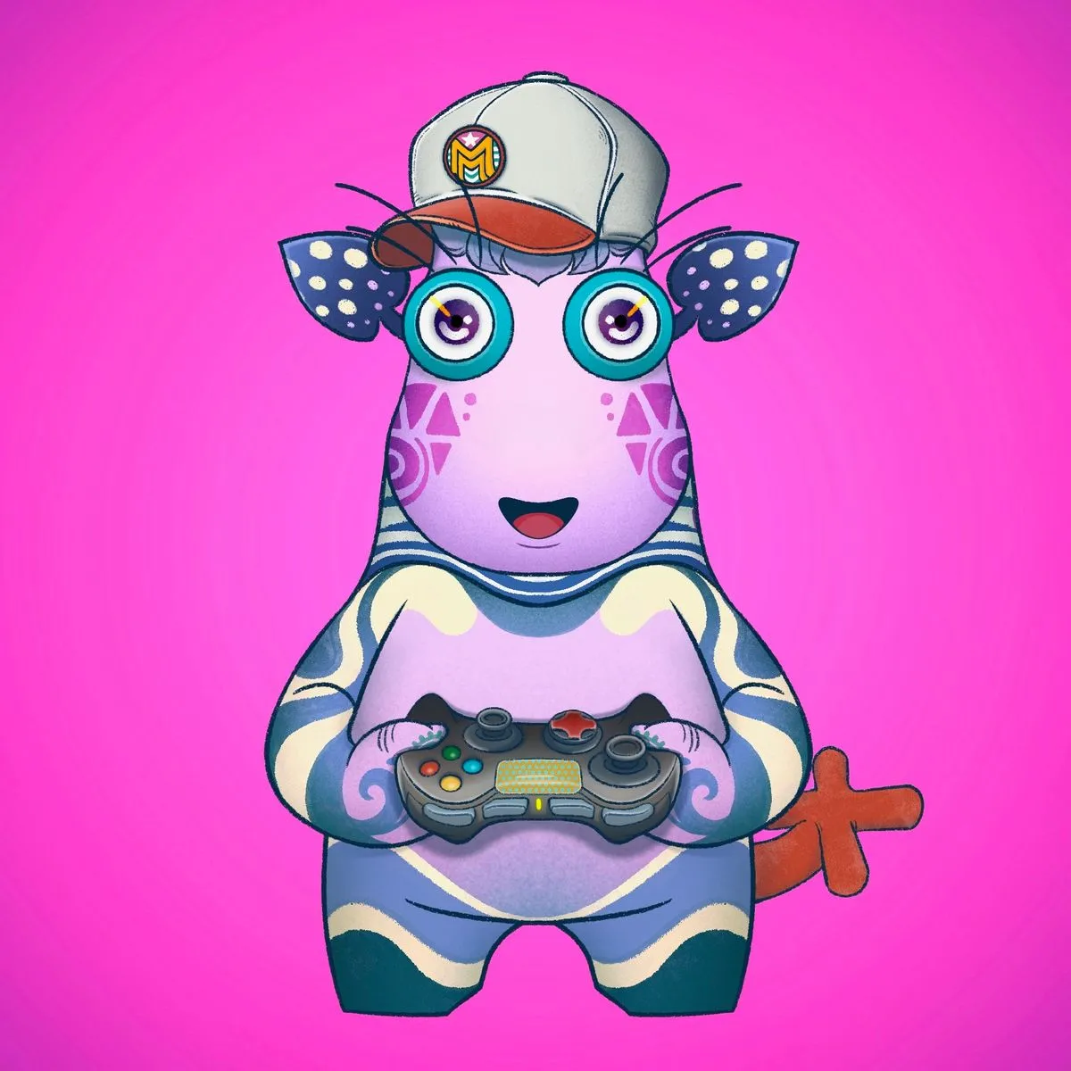 SK그룹, NFT ‘MONGMONG’ 캐릭터 / 김남영(파리파스텔) - 숨고, 숨은고수