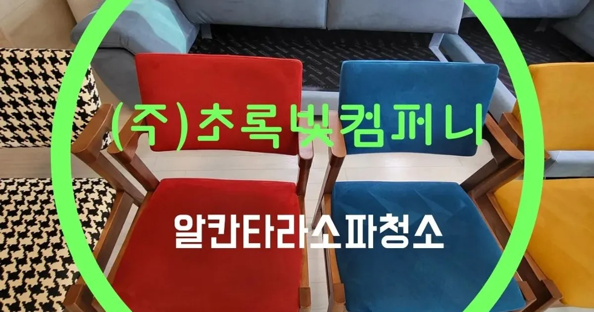 패브릭소파청소 초록빛클린 숨고 숨은고수