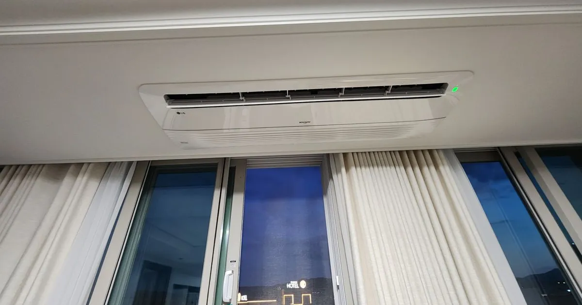 아파트 시스템에어컨 후시공 완료사진 세밀에어컨시스템에어컨 설치이전냉매충전 숨고 숨은고수