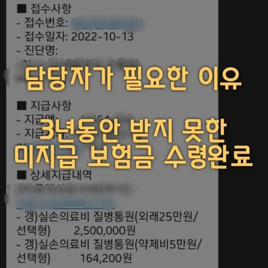 청구해도 주지 않던 보험금 받아드리기 장병훈 숨고 숨은고수