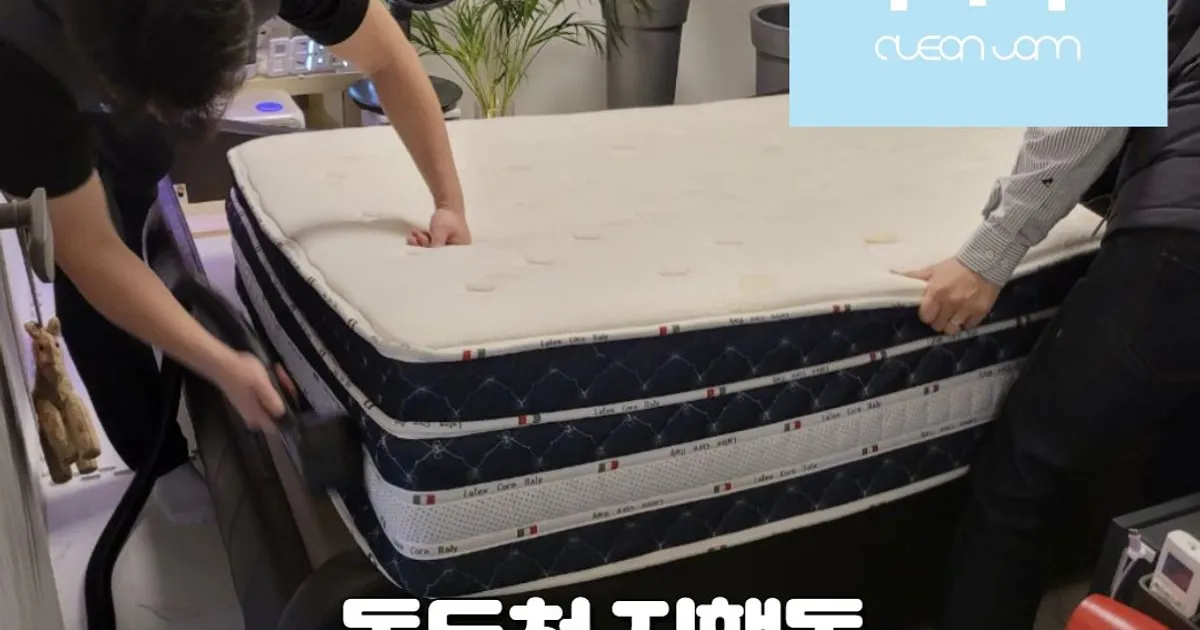 킹사이즈 매트리스 건식케어 클린잼 숨고 숨은고수