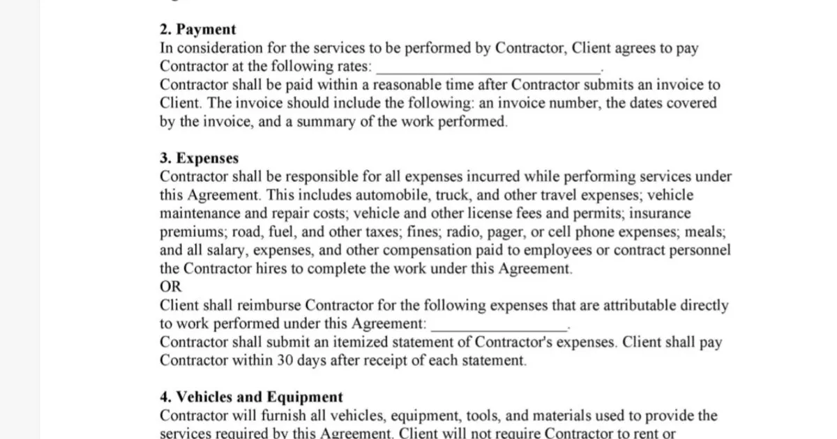 Contract (sample) / TransLink - 숨고, 숨은고수