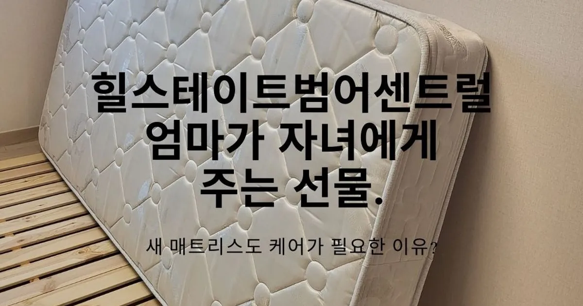 새 매트리스로 케어가 필요할까요 룰루홈케어 숨고 최우수업체⭐️ 숨고 숨은고수