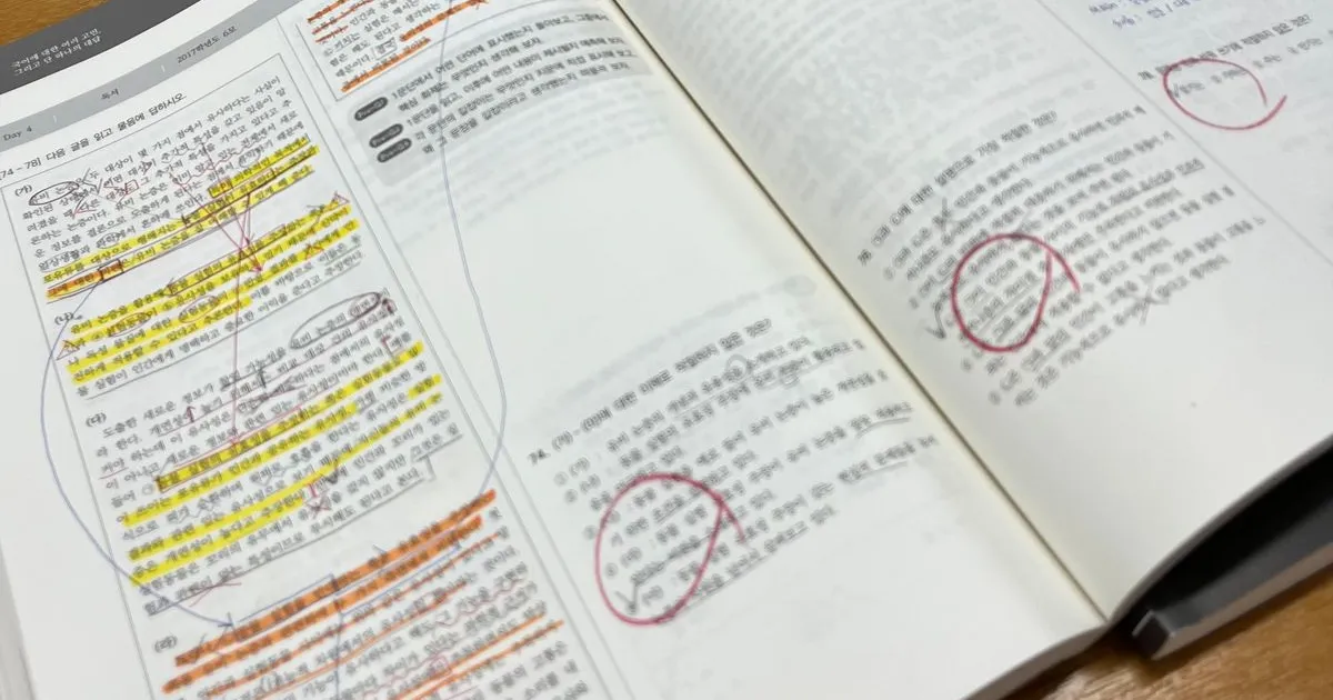 국어 문제풀이 방식입니다 이지수 숨고 숨은고수