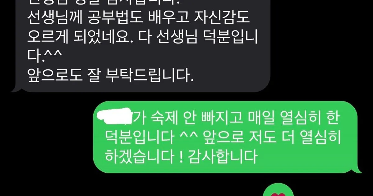 영어 내신 성적 상승 사례 고1 송예린 숨고 숨은고수
