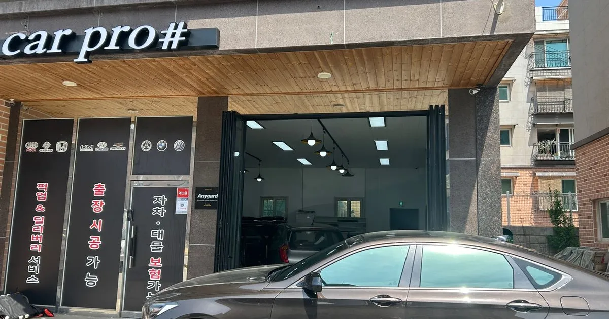 G80 스포츠 반사필름 시공 후 카프로썬팅 숨고 숨은고수