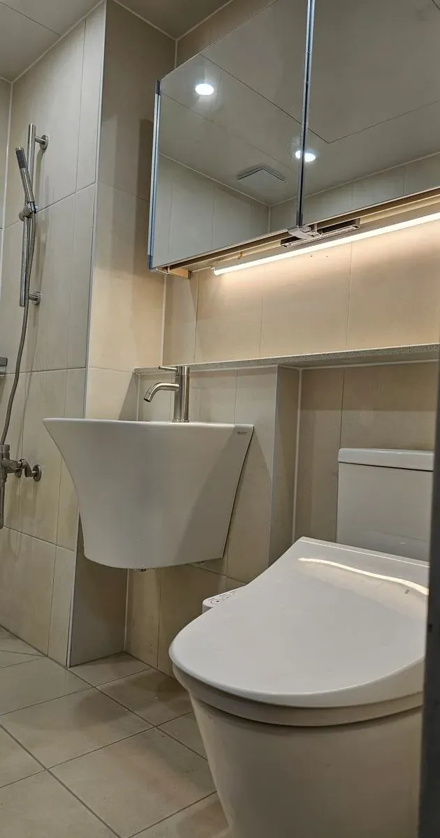 인기있는 베이지 욕실 현진바스 앤 타일 숨고 숨은고수