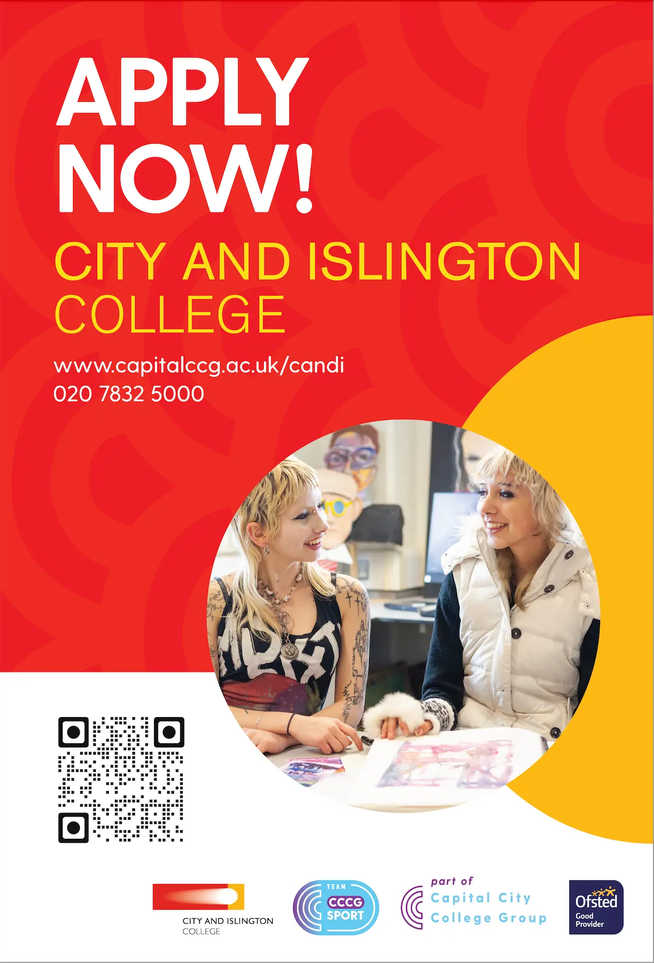 런던 대학기관의 'APPLY NOW' 포스터 제작 / 초이디자인(CHOI:DESIGN) - 숨고, 숨은고수