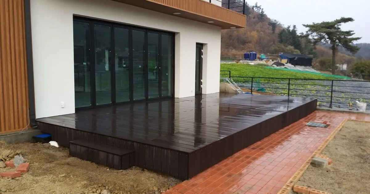 의정부 개인주택 데크시공 삼일익스테리어 숨고 숨은고수