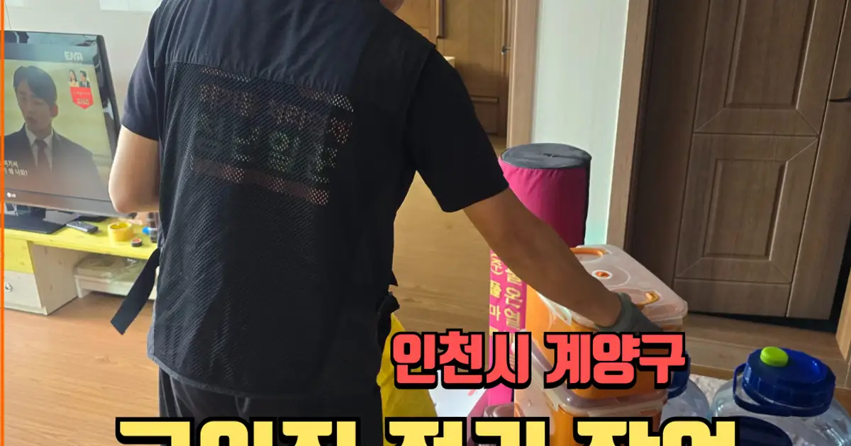 인천시 계양구 고인짐 정리작업 청년일꾼 본점 숨고 숨은고수