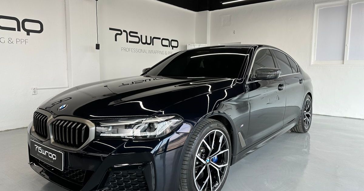 Bmw 520i 실내랩핑 715랩 숨고 숨은고수