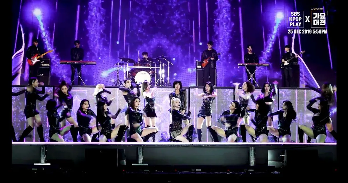 2019 SBS가요대전 '트와이스'밴드 출연 / 우정원 - 숨고, 숨은고수