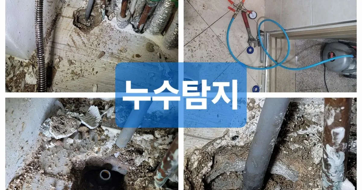 양심누수설비 포항로프설비 숨고 숨은고수