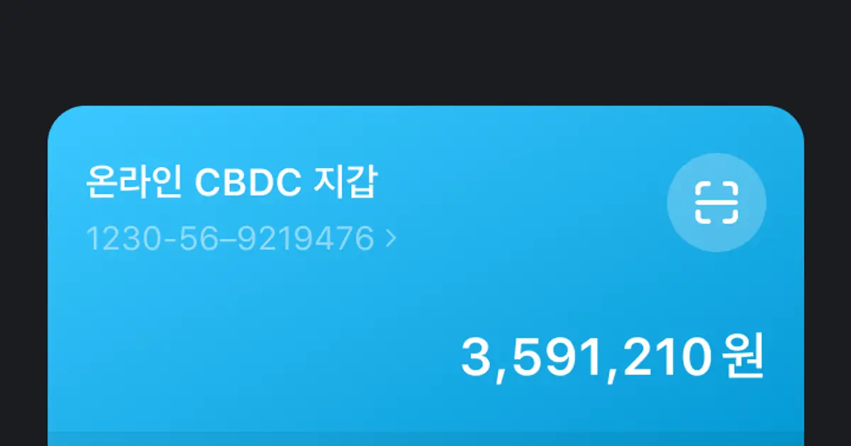 한국은행 Cbdc 지갑 어플리케이션 김도미닉 숨고 숨은고수