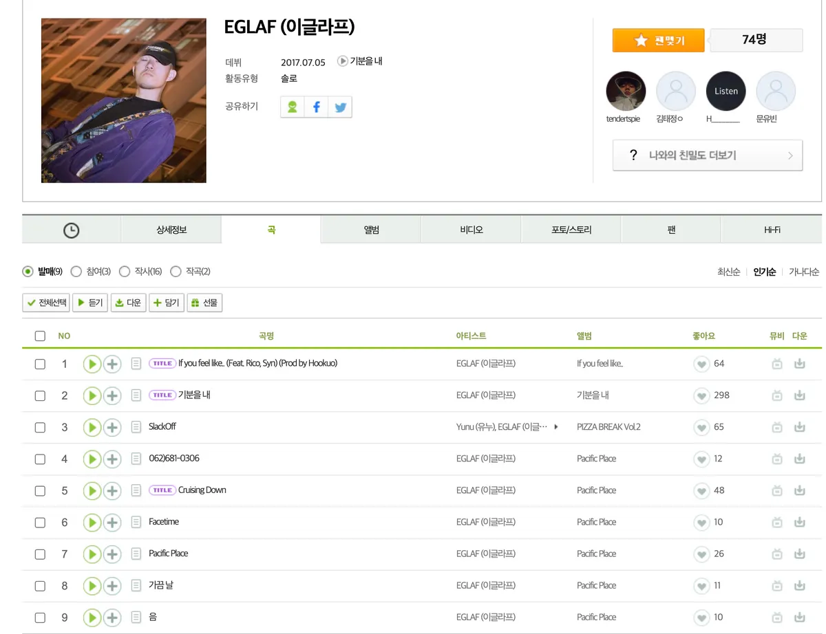 eglaf / 안홍균 - 숨고, 숨은고수