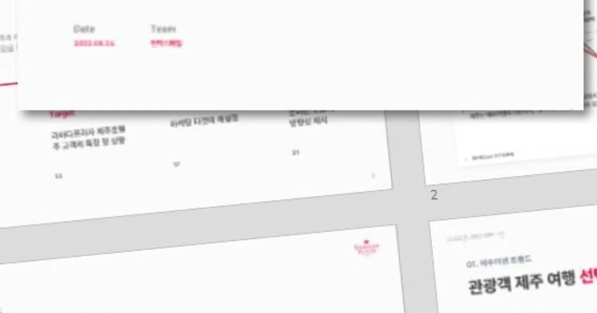 브랜드 소비자분석 및 사업계획서 마츠야 숨고 숨은고수