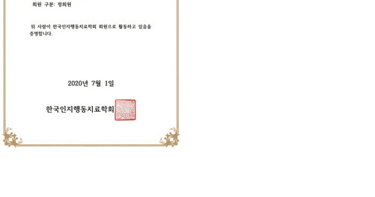 인지행동치료학회정회원 트톡 Trust Talk 숨고 숨은고수
