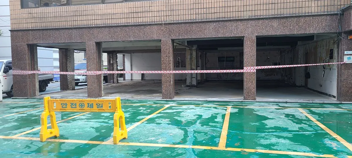 내부철거바닥 및 조적기둥 해체 공사 사진 김태군 숨고 숨은고수