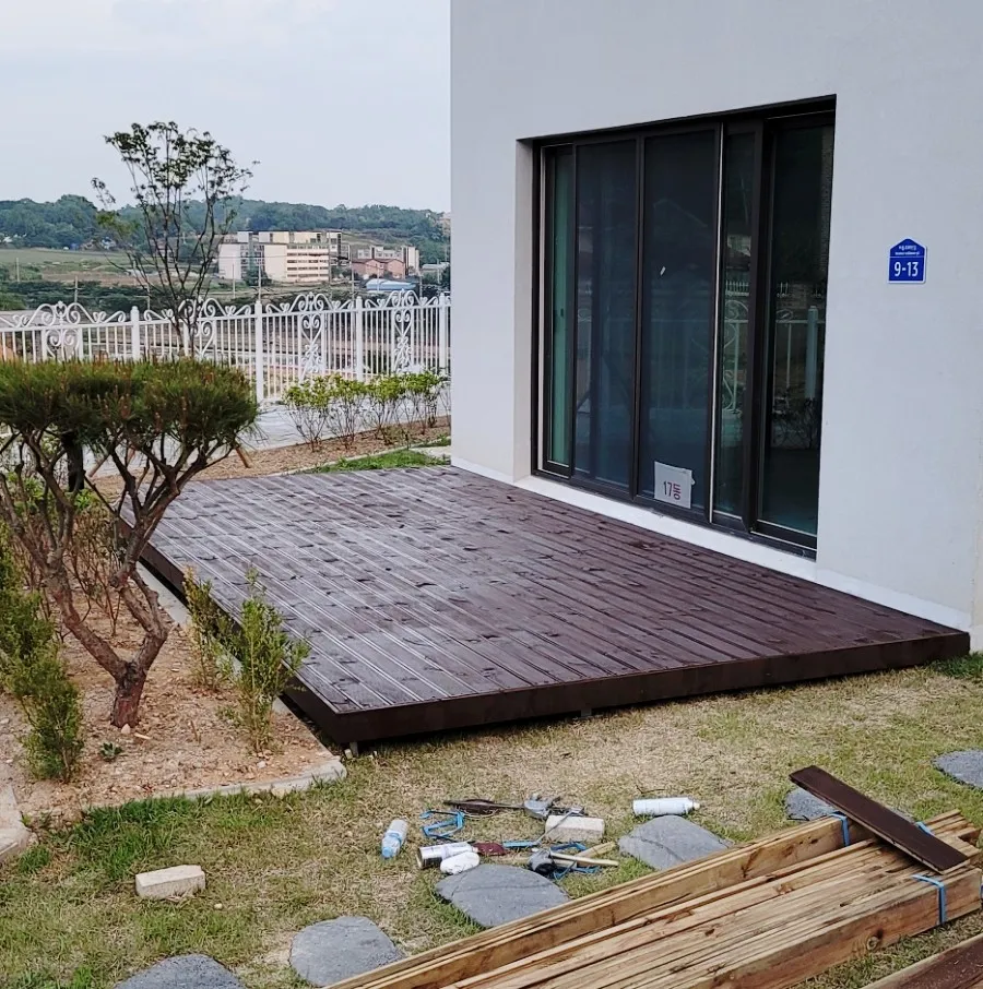 방부목 데크시공 김휘곤 숨고 숨은고수