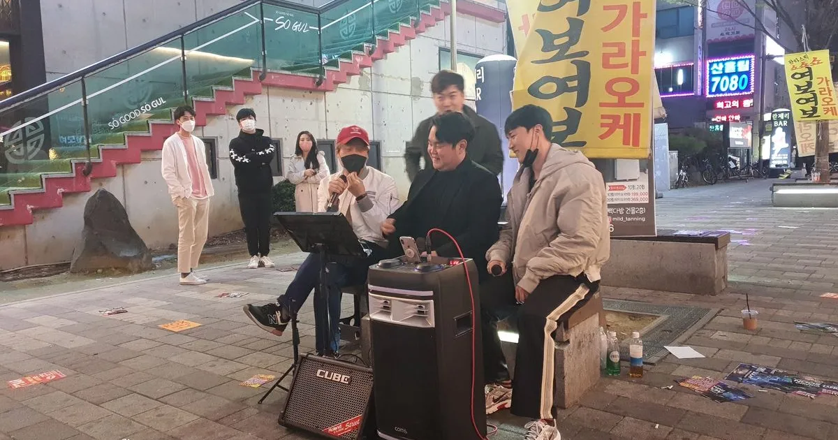정기 버스킹 공연 배성호 숨고 숨은고수