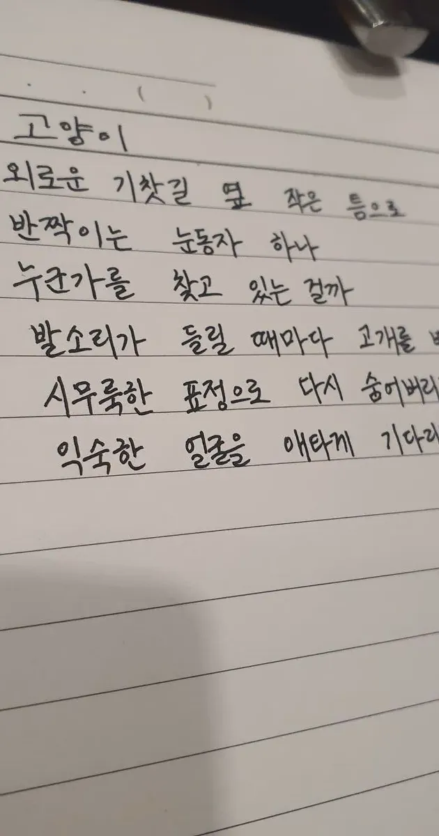 글 모음집 정차 숨고 숨은고수