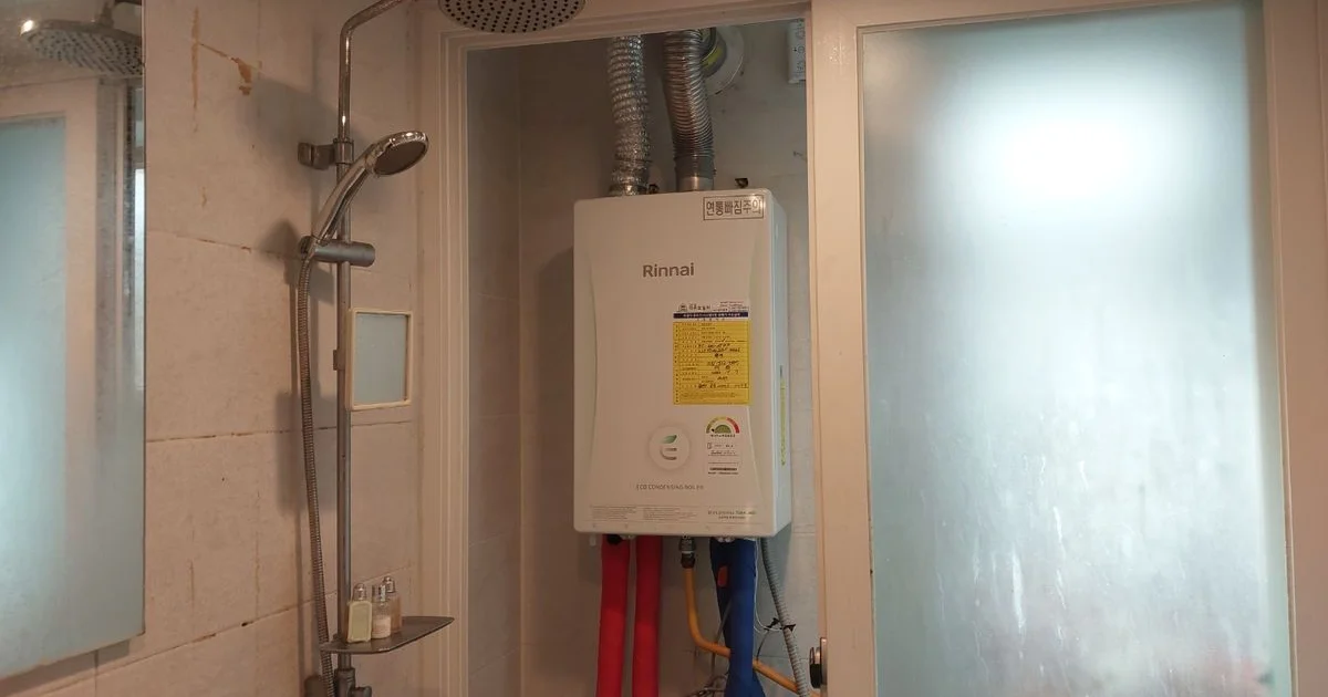 린나이 친환경 보일러 RC-600-15KF 설치후기 / 강경진 - 숨고, 숨은고수