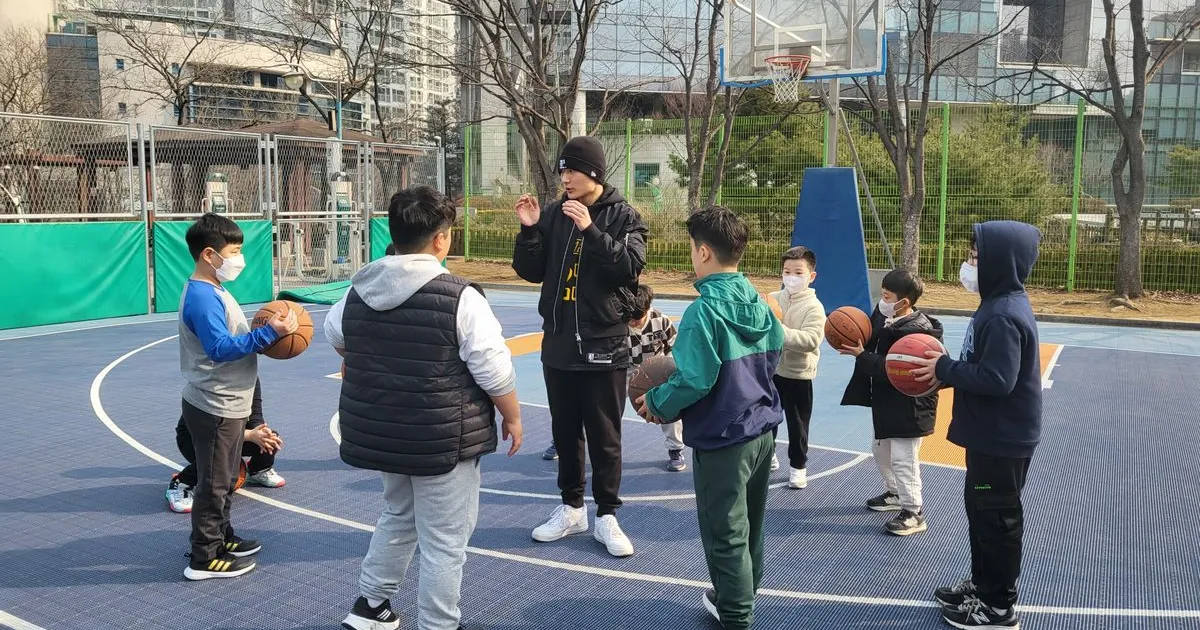 과천교회 그룹 농구 레슨 타이핑바운스 숨고 숨은고수