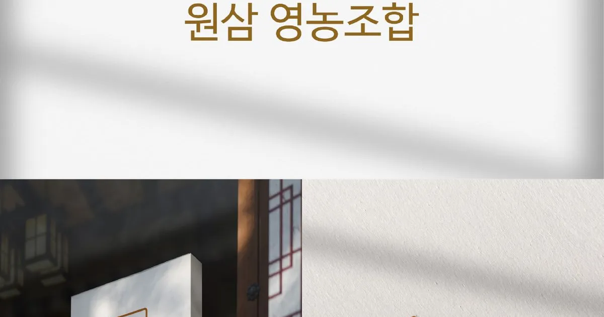 협동조합 로고 디자인 입니다 윤영해 숨고 숨은고수