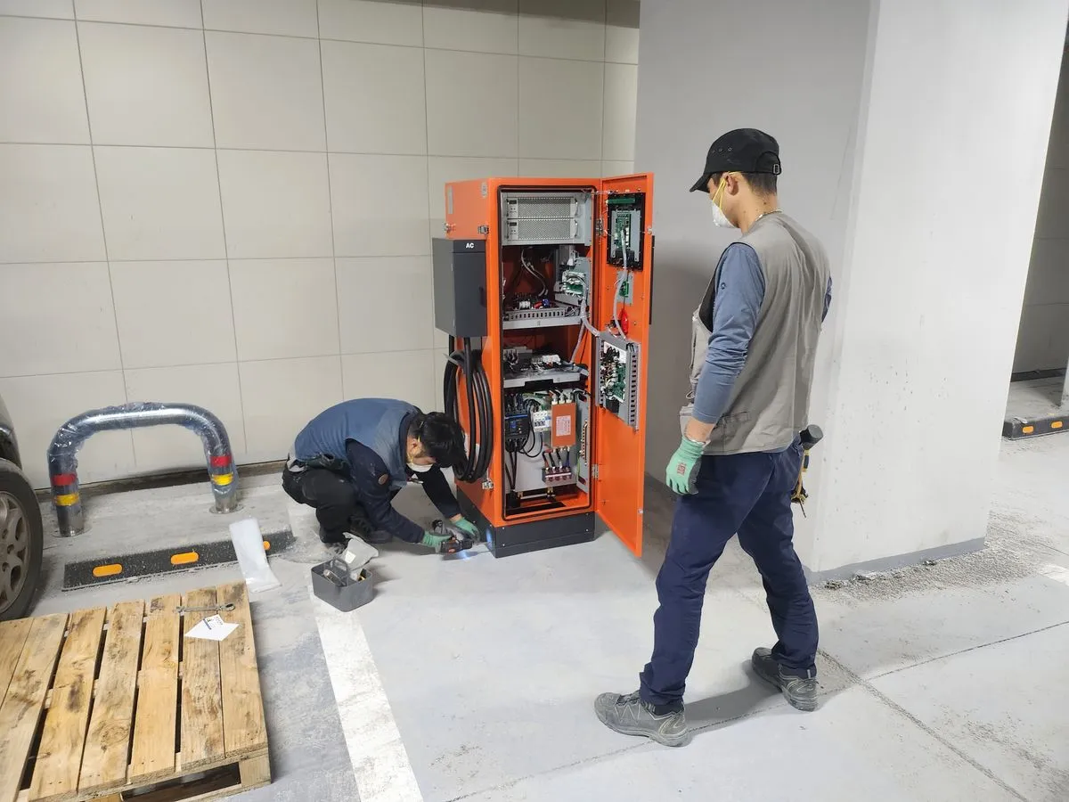 전기차 급속충전기 설치 박상열 숨고 숨은고수