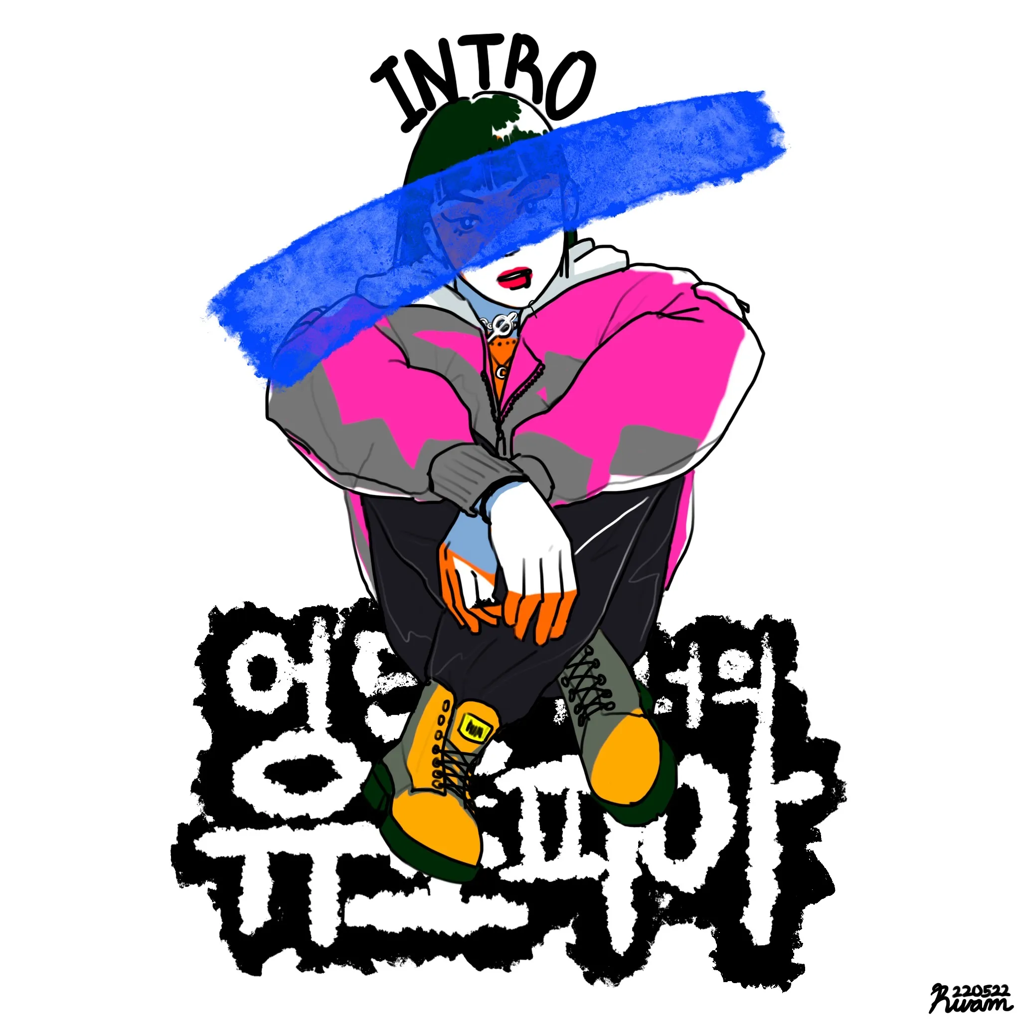 캐릭터 일러스트 모음 일러스트레이터 라민 숨고 숨은고수