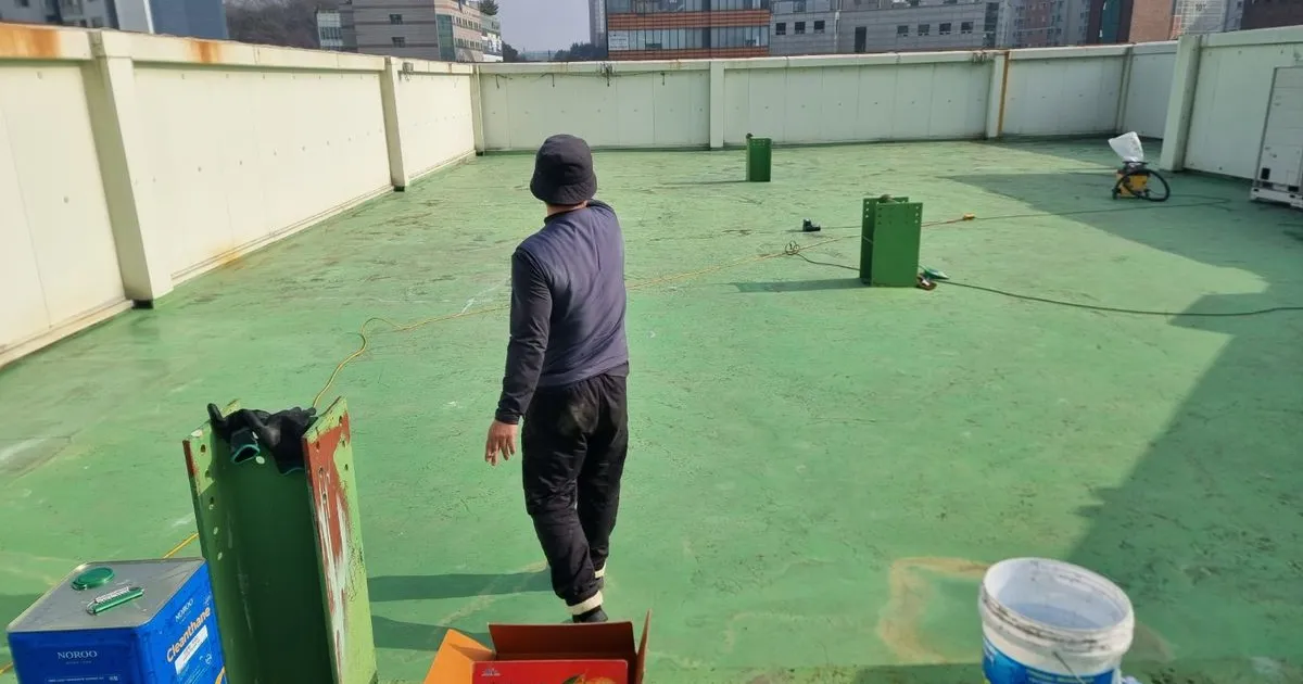 일산 하이마트 옥상 방수공사 누수박사 숨고 숨은고수