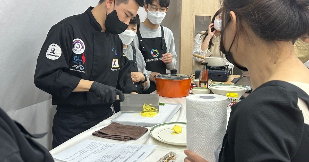 복지센터 요리수업 강명진 숨고 숨은고수