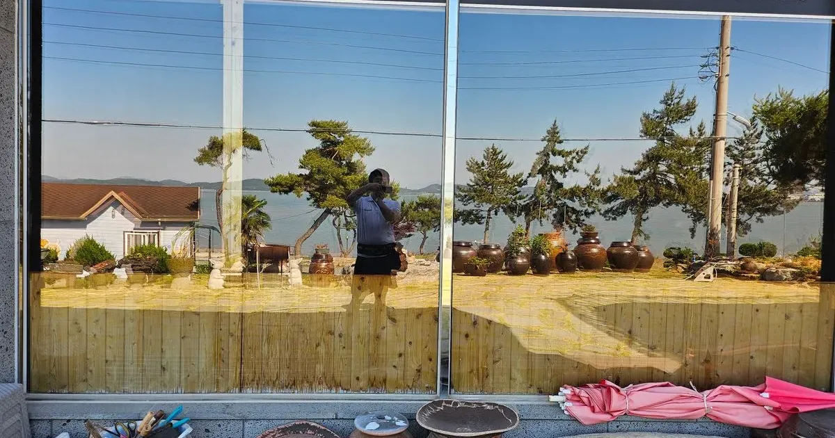충남 보령 전원주택 열차단 사생활보호필름 시공 에코가드필름 숨고 숨은고수