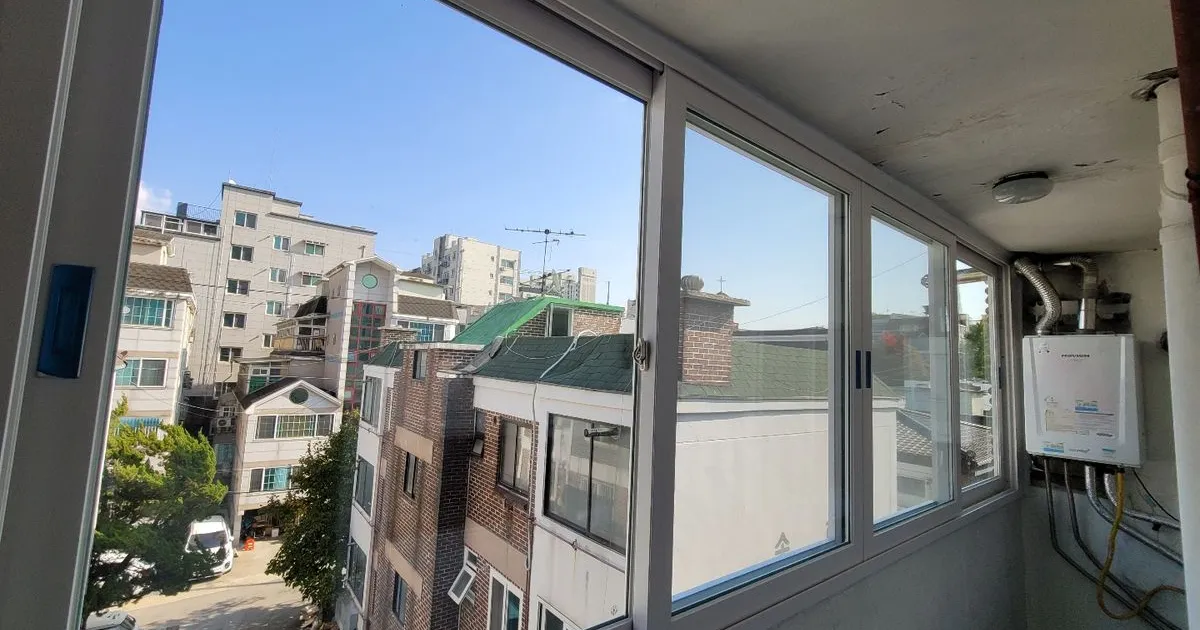 의왕 빌라 베란다 샷시 교체작업 디자인새얀 숨고 숨은고수