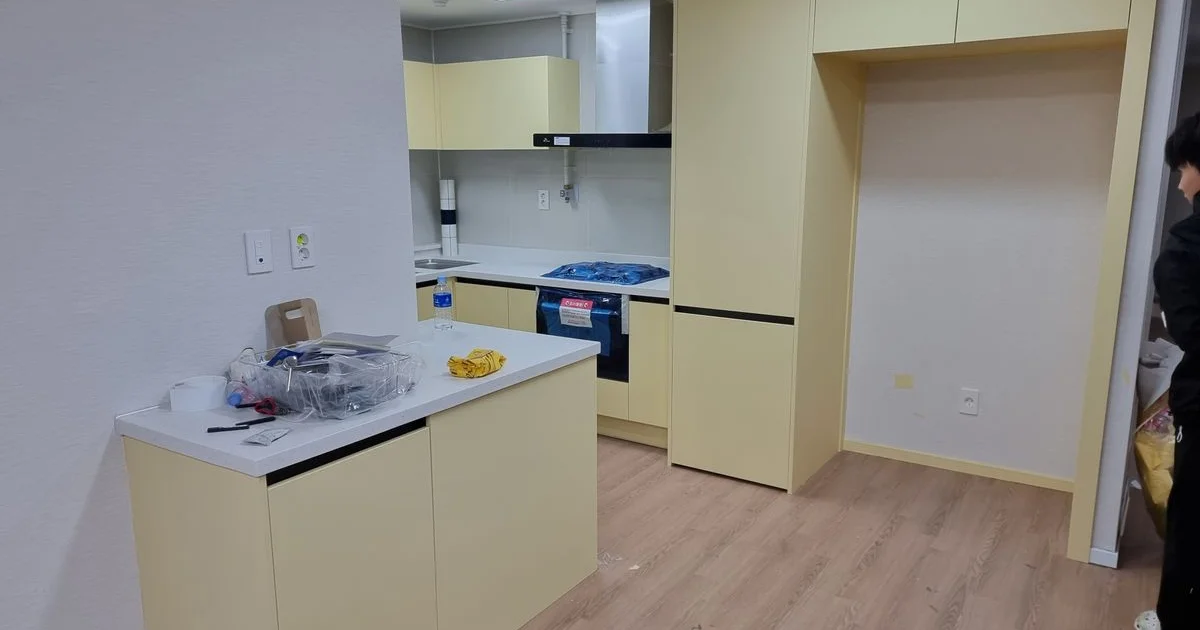 진주 강남동 일동미라주 아파트 인테리어필름 시공 밝은인테리어필름 숨고 숨은고수