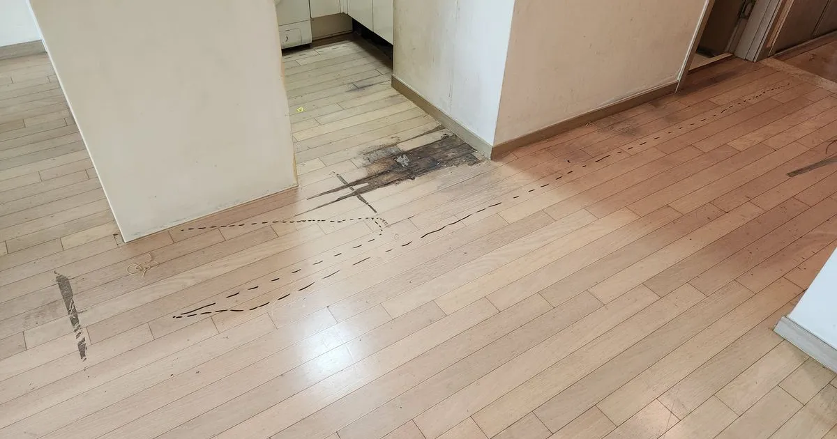 오피스텔 주방 및 욕실 앞 마루교체 에이치데코 숨고 숨은고수