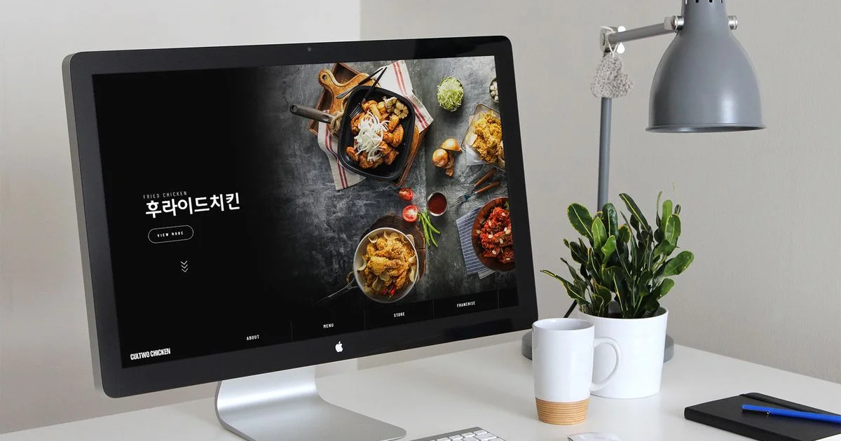 프랜차이즈 컬투치킨 리뉴얼 숨고 반응형 홈페이지 전문 숨고 숨은고수
