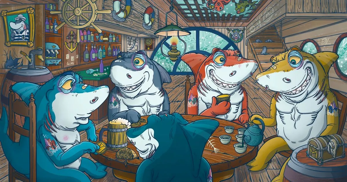 MOBY SHARKZ NFT Moby sharkz / 김남영(파리파스텔) - 숨고, 숨은고수