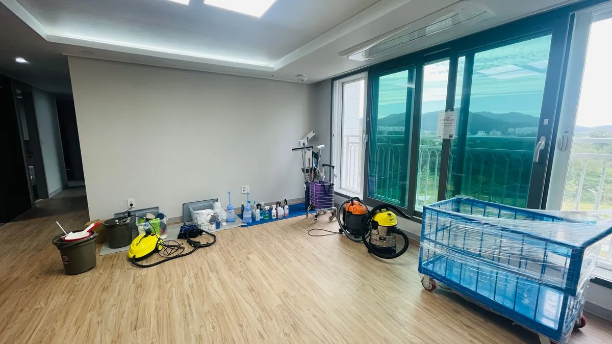 사천 삼정그리코아 입주청소 정우클린 숨고 숨은고수
