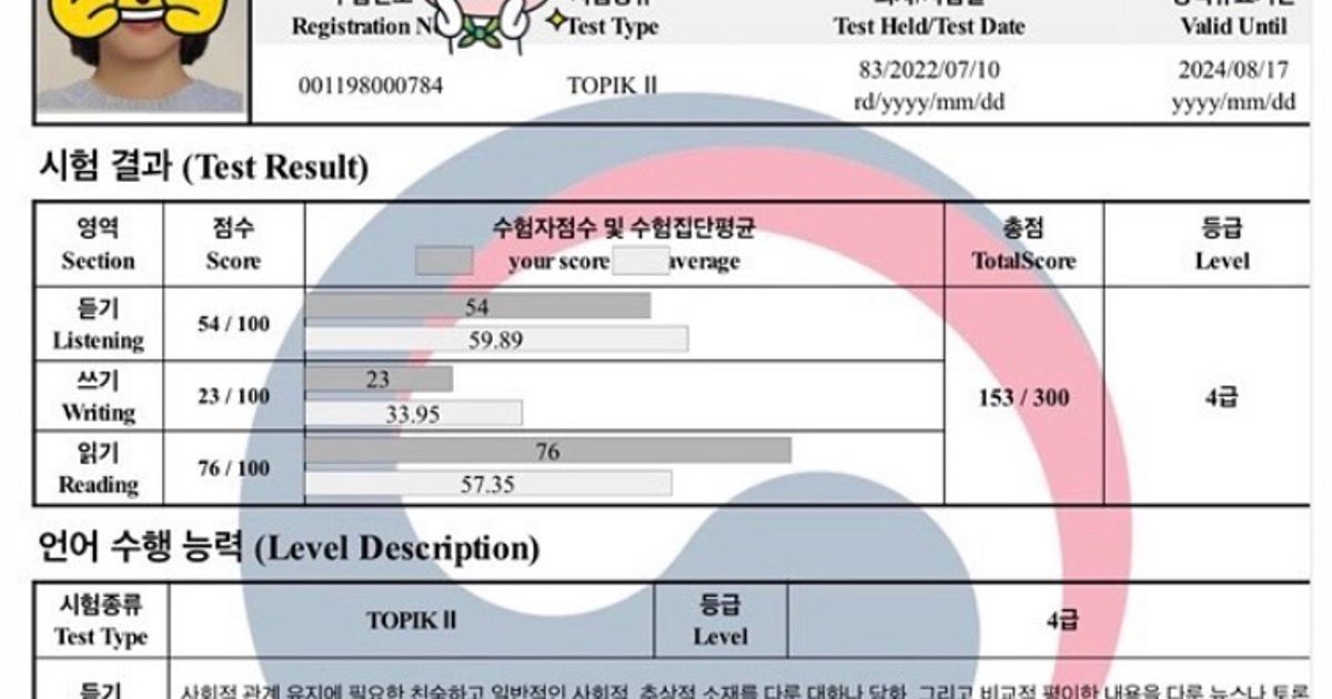 토픽 4급 1년 안에 땄습니다 나쌤나영준 숨고 숨은고수